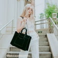 Missnine Laptop Tote Bag Canvas Laptop Bag 15 6 Inch Work Shoulder Bags