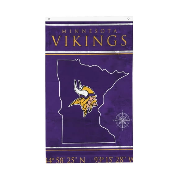 Denver City Team Double Sided Flag 2x3FT Match Support Flag American ...