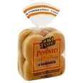 Schmidt Old Tyme Potato Sandwich Rolls, 8 Count, Soft & Fluffy Bread ...