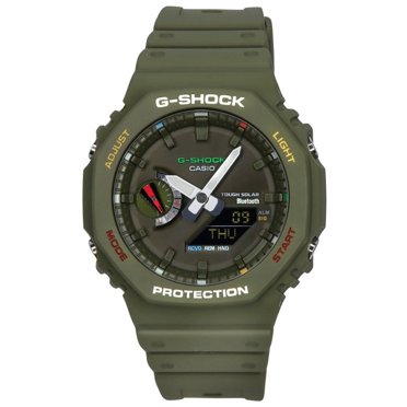 Casio G-Shock G-Steel Analog Digital Smartphone Link Bluetooth Black Dial Solar GST-B600-1A 200M ...