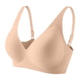 ATOYSOY Bras for Women No Underwire Wireless Women Bras V Neck Thin ...