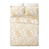 Modern Heirloom Garden Toile Yellow 3-Piece Reversible Quilt Set, King ...