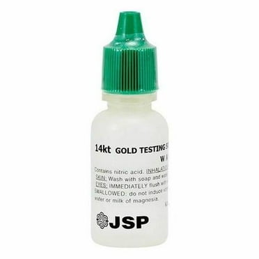 Gold Test Acid Tester Kit 10k 14k & Testing Stone - Walmart.com