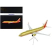Boeing 737-300 Commercial Aircraft "Jet2" Gray Metallic with Red ...