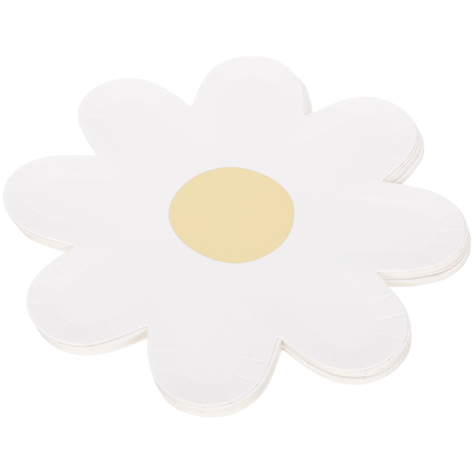 Click here for Qusenong 20pcs Disposable Paper Plates Flower Shap... prices