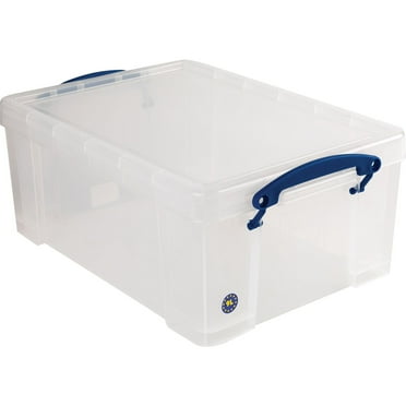 Really Useful Box® Plastic Storage Container With Built-In Handles And ...