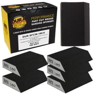 Dura-Gold 12-Piece Contoured Profile 4" Hand Sanding Block Set with 40 ...