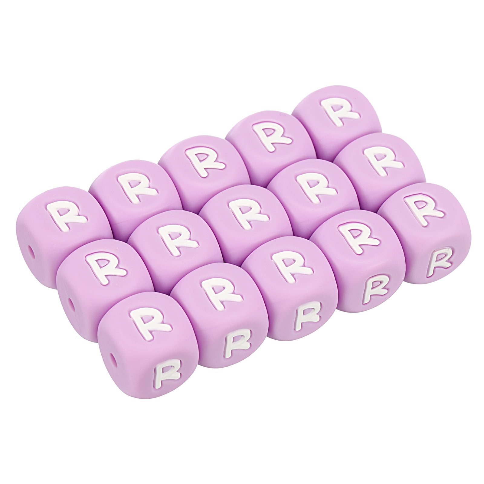 Click here for Unique Bargains Square Alphabet Silicone Beads  12... prices