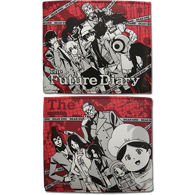 Future Diary Men's Diary Holders Anime Bi-Fold - Walmart.com