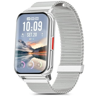 iTech Duo Hybrid Smart Watch with Black Strap & Gold Case Anadigi ...