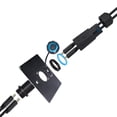 Waterproof USB C Connector Double Port Type C Waterproof Extension ...