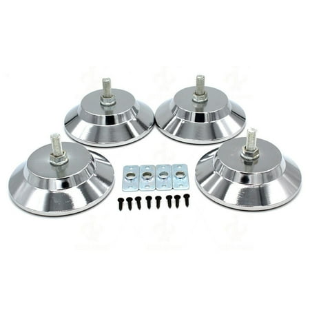 Pack of 4 Pool Desk pool table leg leveler Leg Leveler Detachable 5 ...