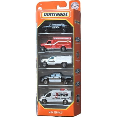 Matchbox MBX Fire Rescue 5 Pack - Walmart.com