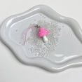Whimsical Miniature Mushroom Keychain Colorful Sturdy Resin Materials ...