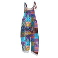 Spring Summer Plus Size Boho Overalls for Women 2026 Hippie Cloth ...