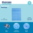 Bluescape 6'4'' x 56'' Blue Double Beach and Pool Lounge, Adult Unisex ...