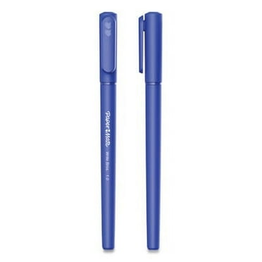 Paper Mate Write Bros Grip Ballpoint Stick Pen, Black Ink, Medium ...
