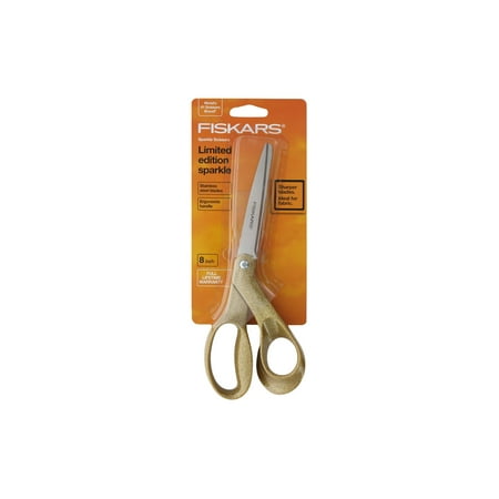 Fiskars Scissors 8" Sparkle Gold | Walmart Canada