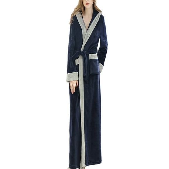 Flannel Robe Womens
