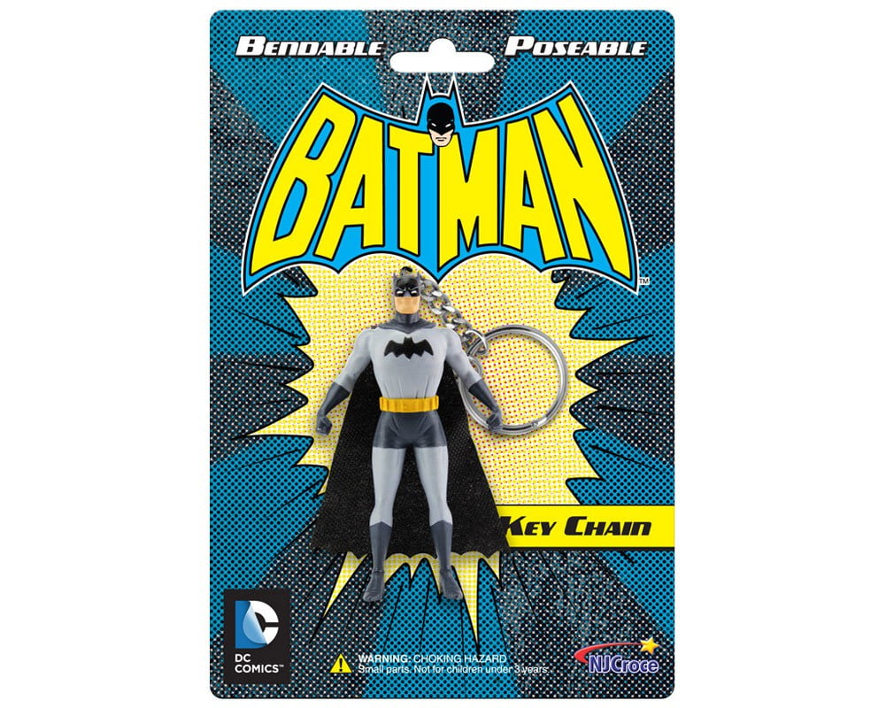 BATMAN BENDABLE KEYCHAIN - Walmart.com