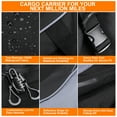Rooftop Cargo Carrier, 25 Cubic Ft 1000D Waterproof Vehicle Soft-Shell ...