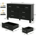 WhizMax French Vintage Dresser for Bedroom with 6 Drawers, Vintage ...