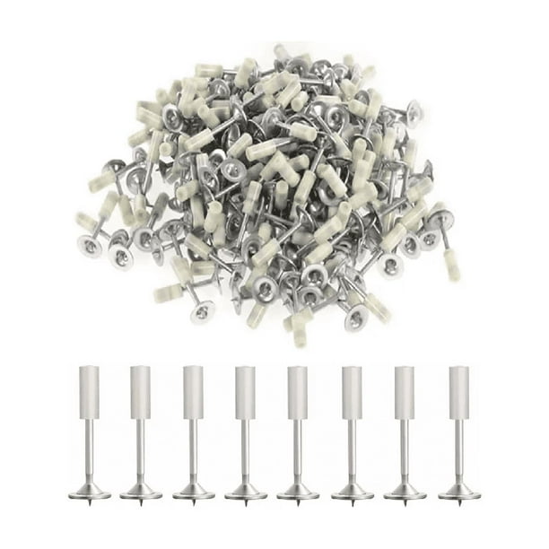 Clavos Redondos Para Pistola De Clavos Metalúr 200 Piezas plata/blanco ...