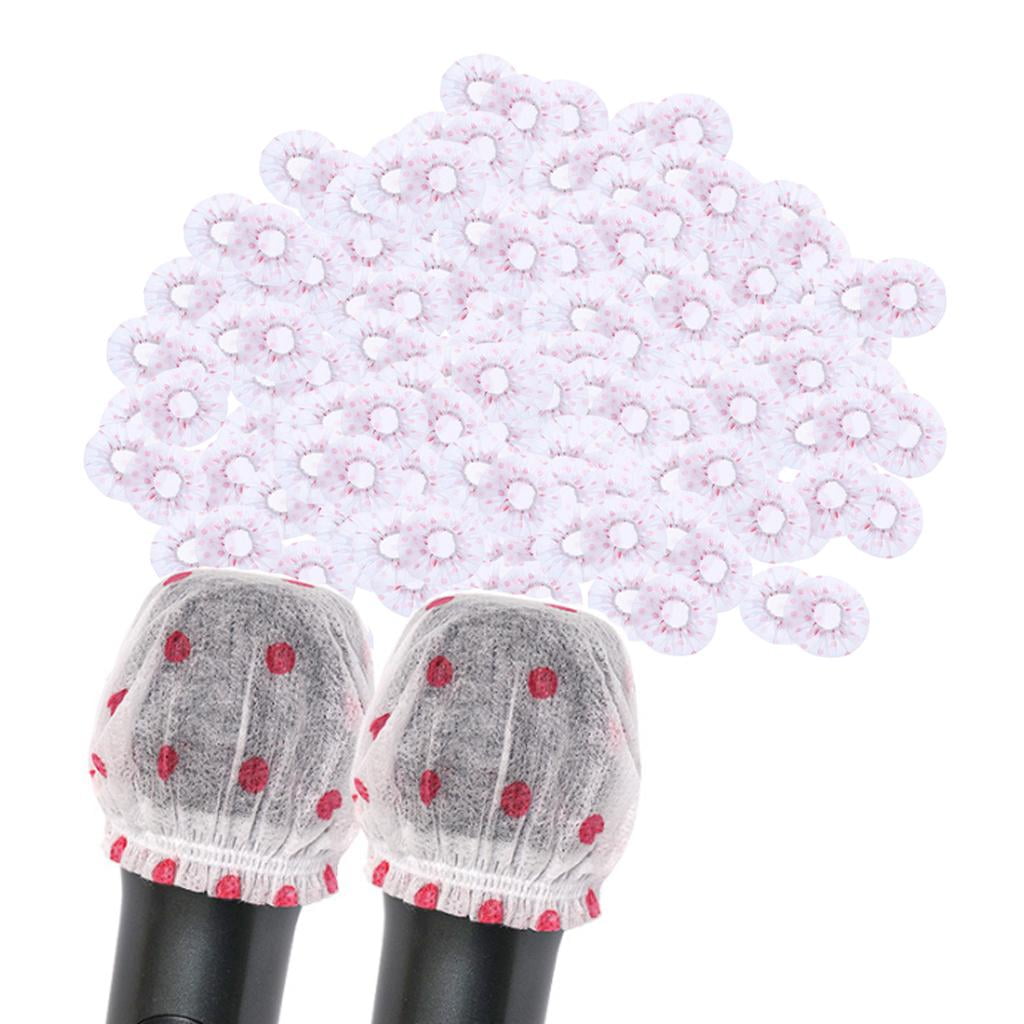 200PCS Microphone Hygiene Odor Elimination Non-Woven Microphone Covers ...