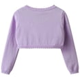 BFHHYA Sweaters for Girls with Flowers Embroidery Long Sleeve Button ...