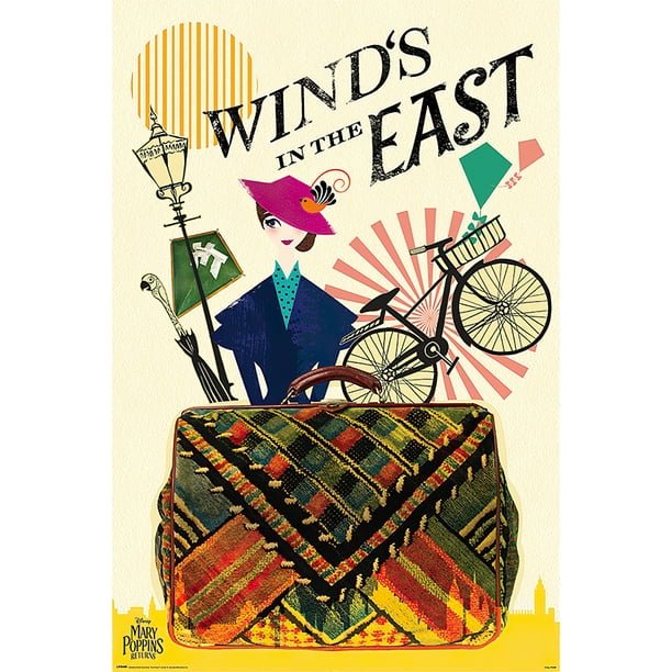 Mary Poppins Returns - Movie Poster / Print (Wind's In The East ...