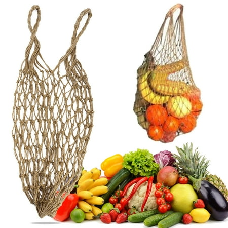Reusable Mesh Bag for Vegetables Jute String Net Bags Shopping Bags ...