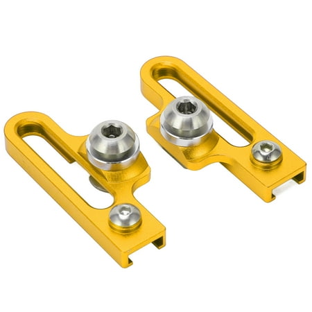 Bike C Clamp Brake Pad, Aluminum Alloy + Steel Screw Hollow Design 10mm ...