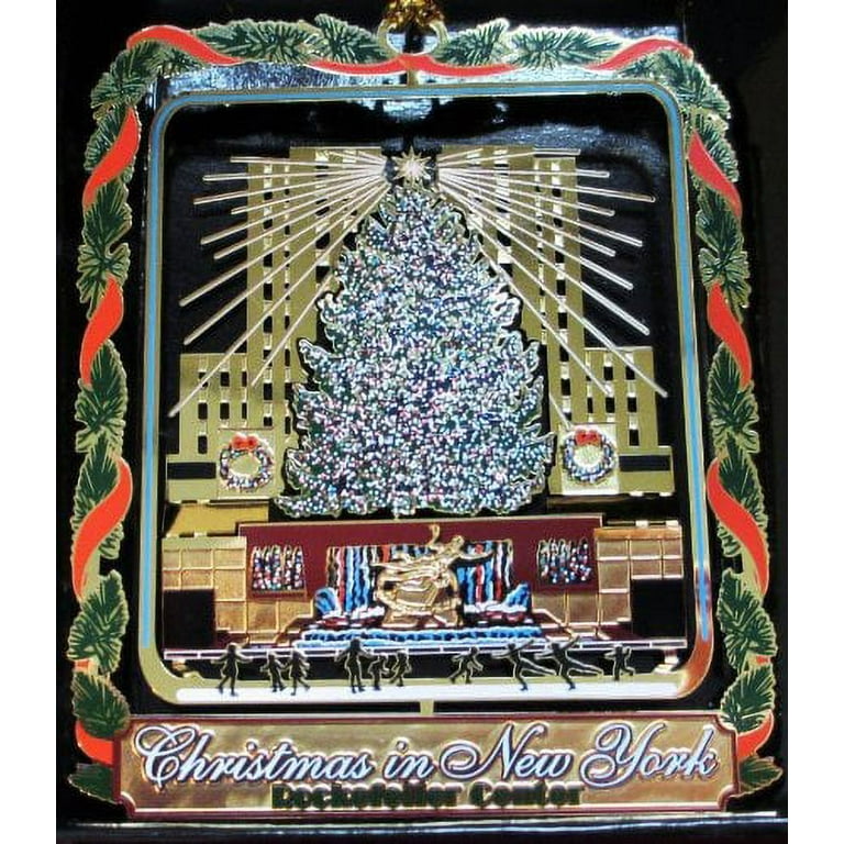 Rockefeller Center Christmas Tree Ornament The Rockefeller Christmas