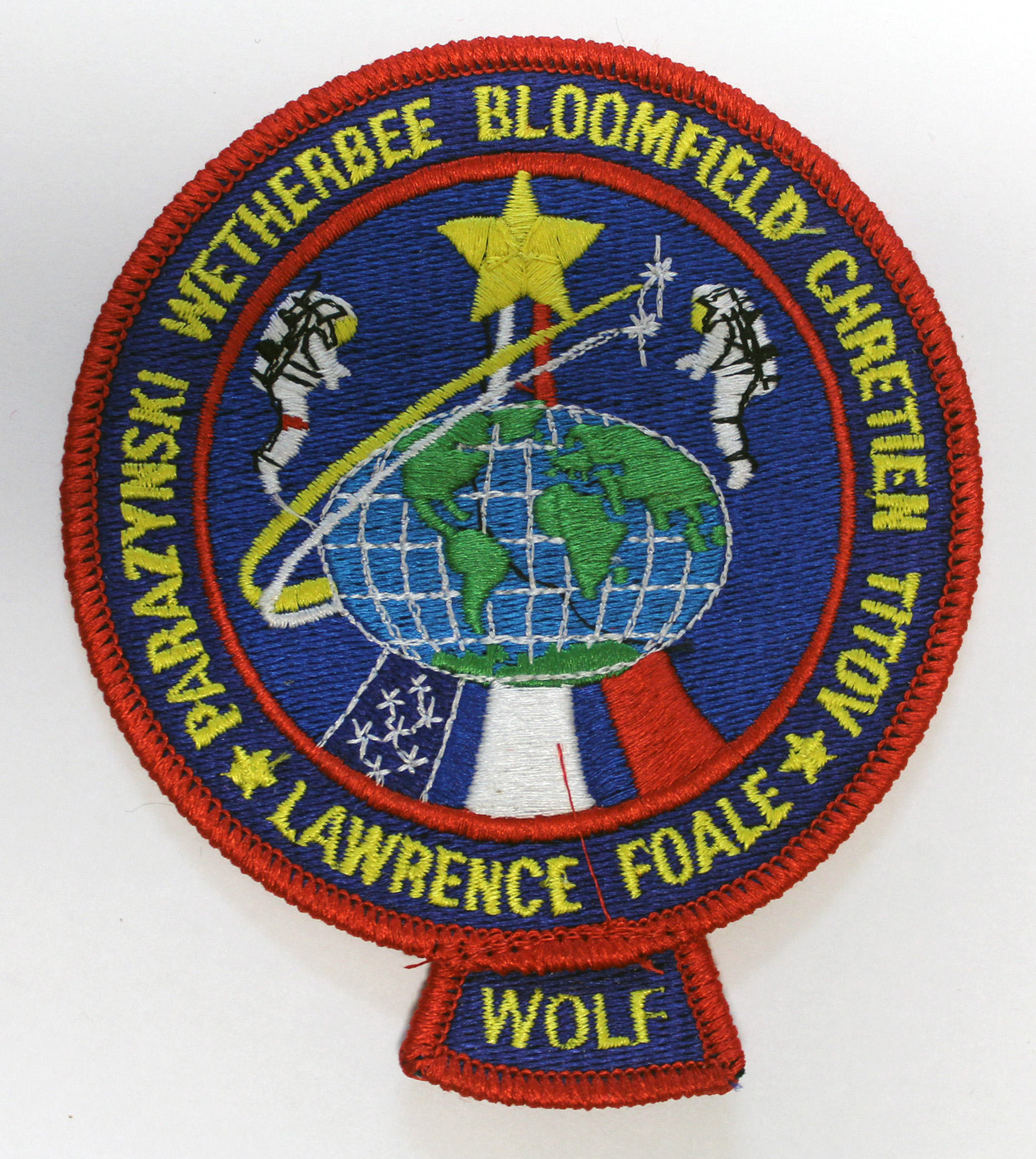 STS-86 NASA Atlantis Shuttle Mission 4" Astronaut Crew Space Patch ...