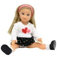 The New York Doll Collection Mini Doll Emma - 6.5 inch Vinyl Posable ...