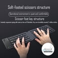 2026 New Mini Two-Fold Keyboard Wireless Bluetooth Compact and Portable ...