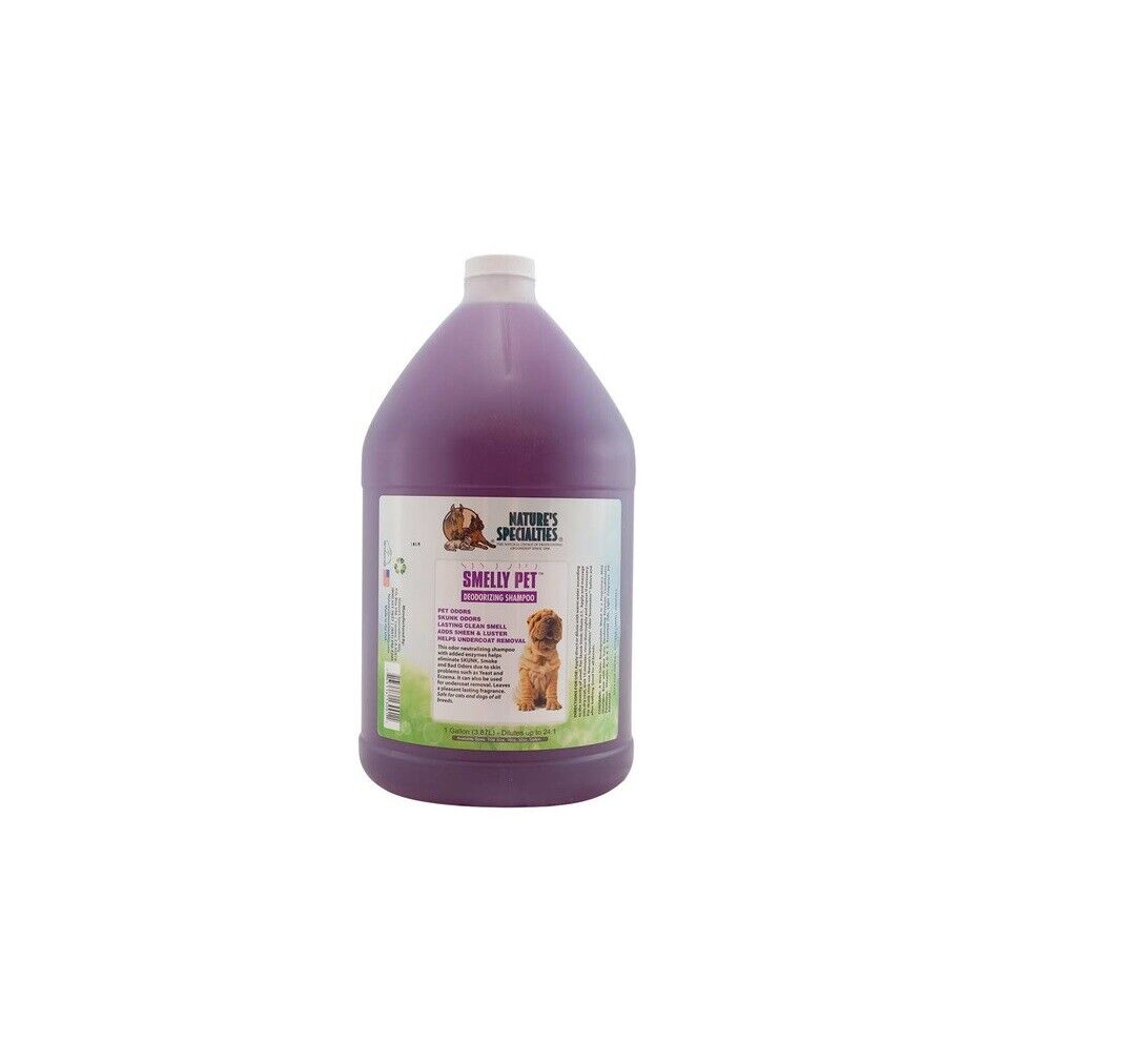 Smelly Pet Dog Cat Deep Cleansing Shampoo Eliminates Bad Odors Dilutes ...