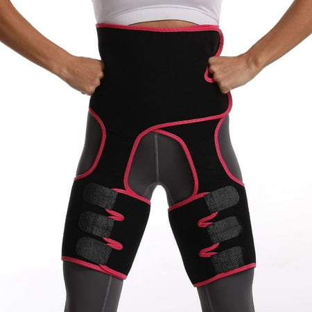 Waist Trimmer, Thigh Trimmer Fitness Belt Shaper Waist Trainer 3-in-1 ...