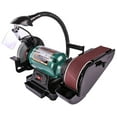 JEGS 95720 Bench Grinder and Belt Sander Combo 6 in. O.D. Grinding ...