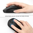 Seenda Wireless Mouse, 2.4G Noiseless Mouse with USB Receiver - Portable Computer Mice for PC ...