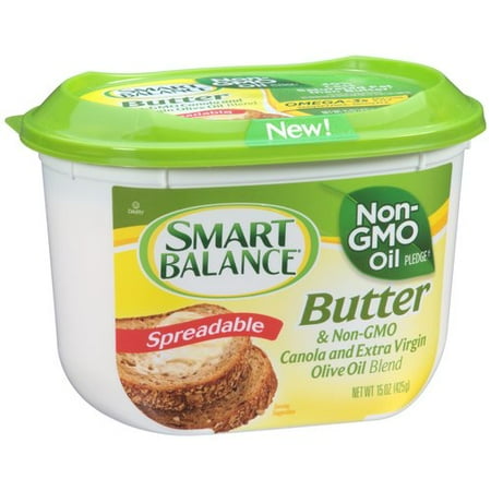 Smart Balance Butter & Non-GMO Canola and Extra Virgin Olive Oil Blend ...