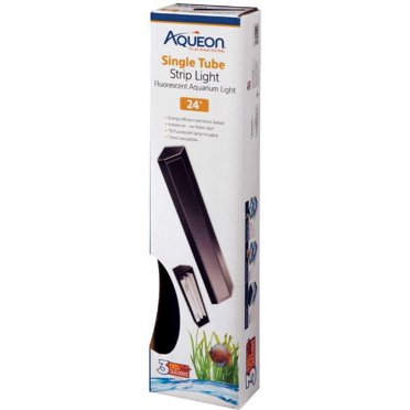 Aqueon Fluorescent Single Strip Aquarium Light, 30", Black - Walmart.com