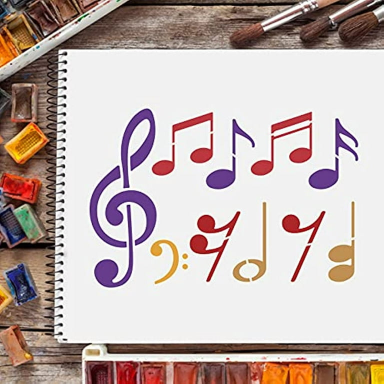 Music Note Stencils