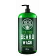 Viking Revolution Tea Tree Oil Beard Wash and Beard Conditioner For Men ...