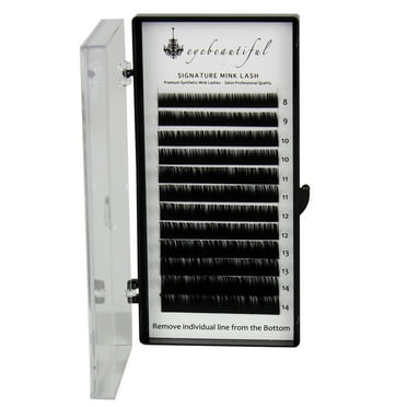 Eyebeautiful Premium MINK Individual Lashes .15mm Mixed J Curl Lash ...