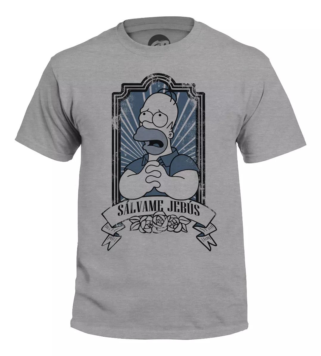 Playera Grapics Salvame Jebus Homero Camiseta Geek Simpsons | Walmart ...