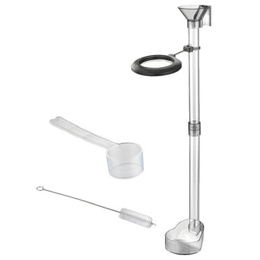 Fish Feeder, Fish Feeding Tube, Transparent Column Fish Feeder Floating ...