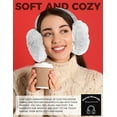 Ear Muffs Winter Women Men Soft Earmuffs Cute Ear Covers Cold Weather ...