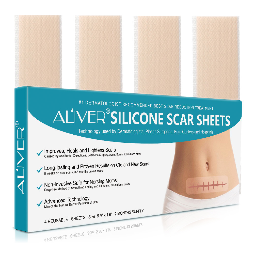 Scar Softening Stickers Scar Desalination Pasters Medical Grade 4pcs ...