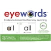 Eyewords Multisensory Sight Word Flash Cards Bundle, Sets #1-#3, Words ...